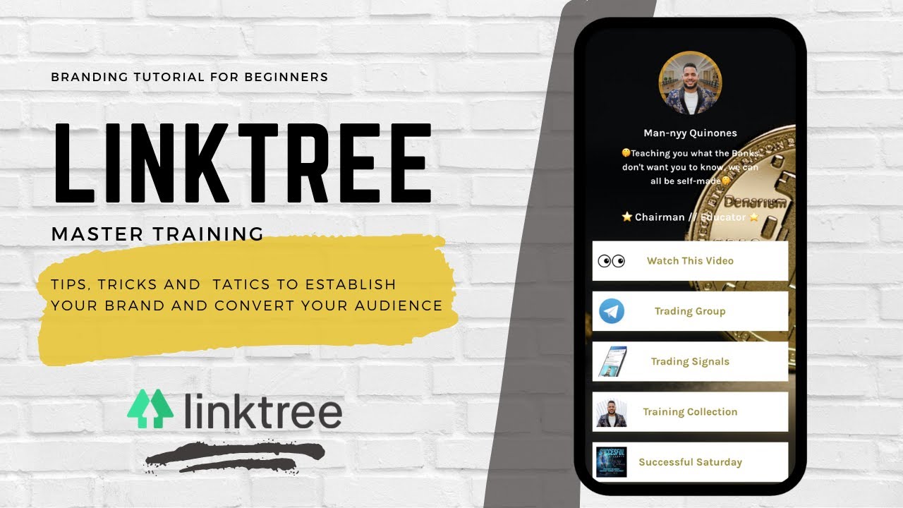 Linktree Master Training For Branding And Recruiting Youtube