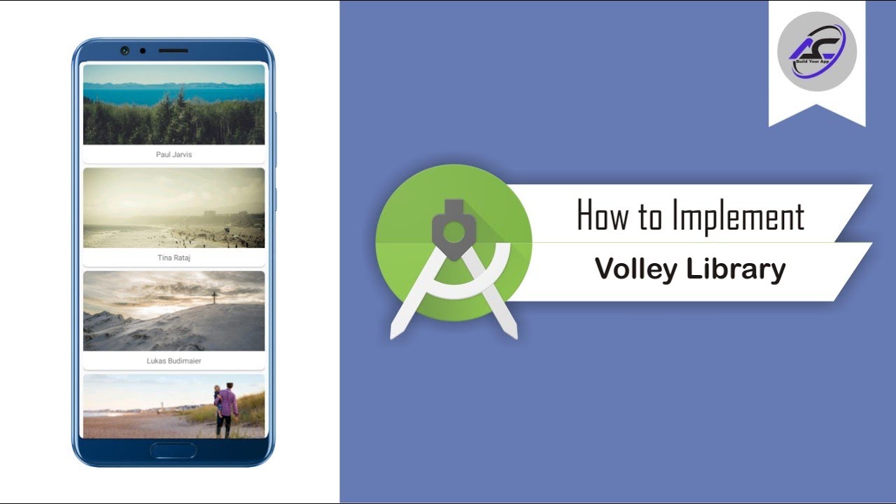 How To Implement Volley Library In Android Studio Volleylibrary