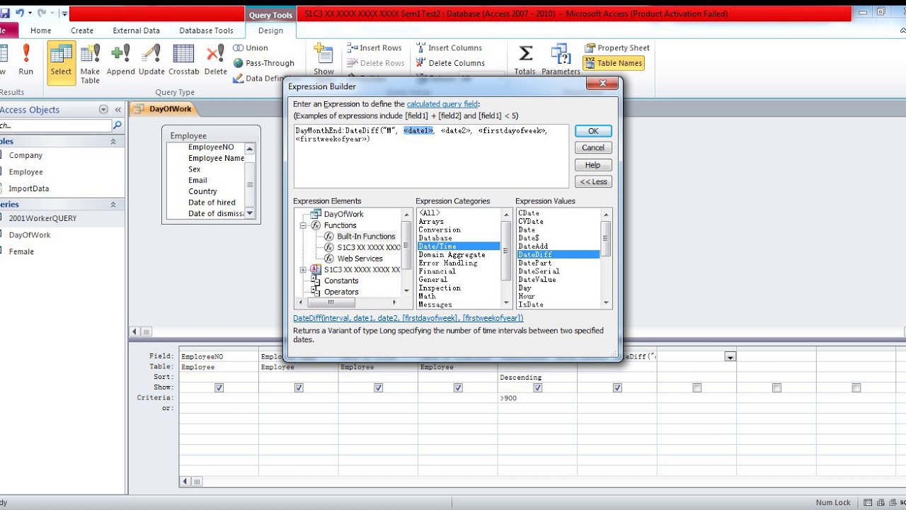 Microsoft Access 25 Youtube