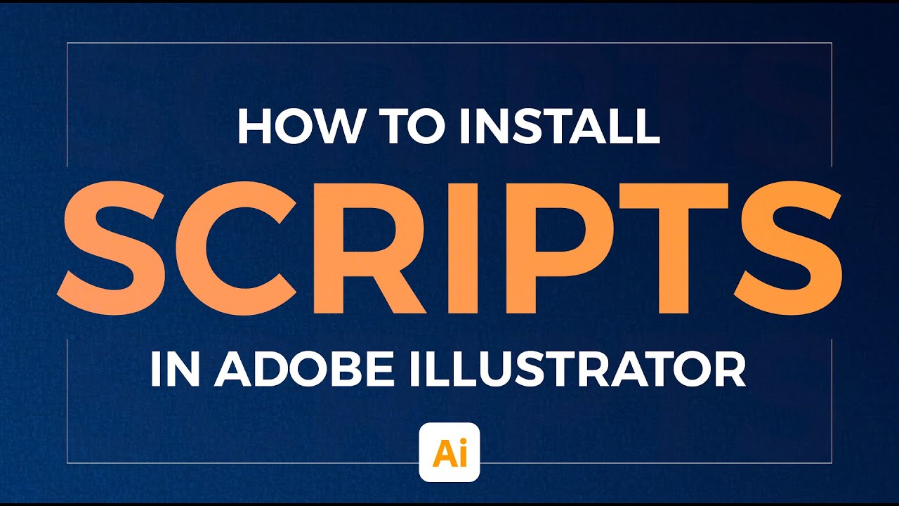 How To Get Install And Use A Script In Adobe Illustrator Jsx Files