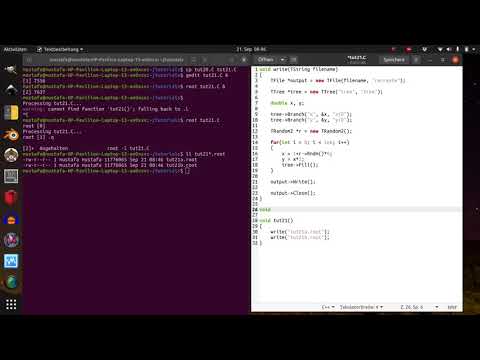 Cern Root Tutorial 23 Using Tchain Youtube