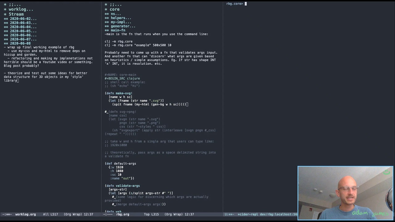 Clojure Dev Vod 08 Youtube