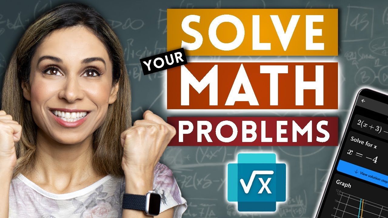 Best Free App To Solve Math Problems Microsoft Math Solver Youtube