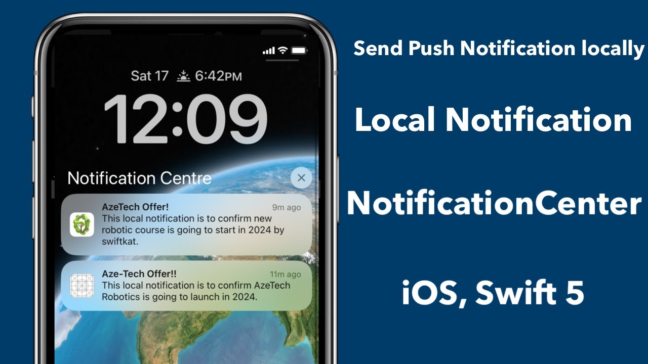 Local Notification In Ios рџ Send Push Notification Locally Custom