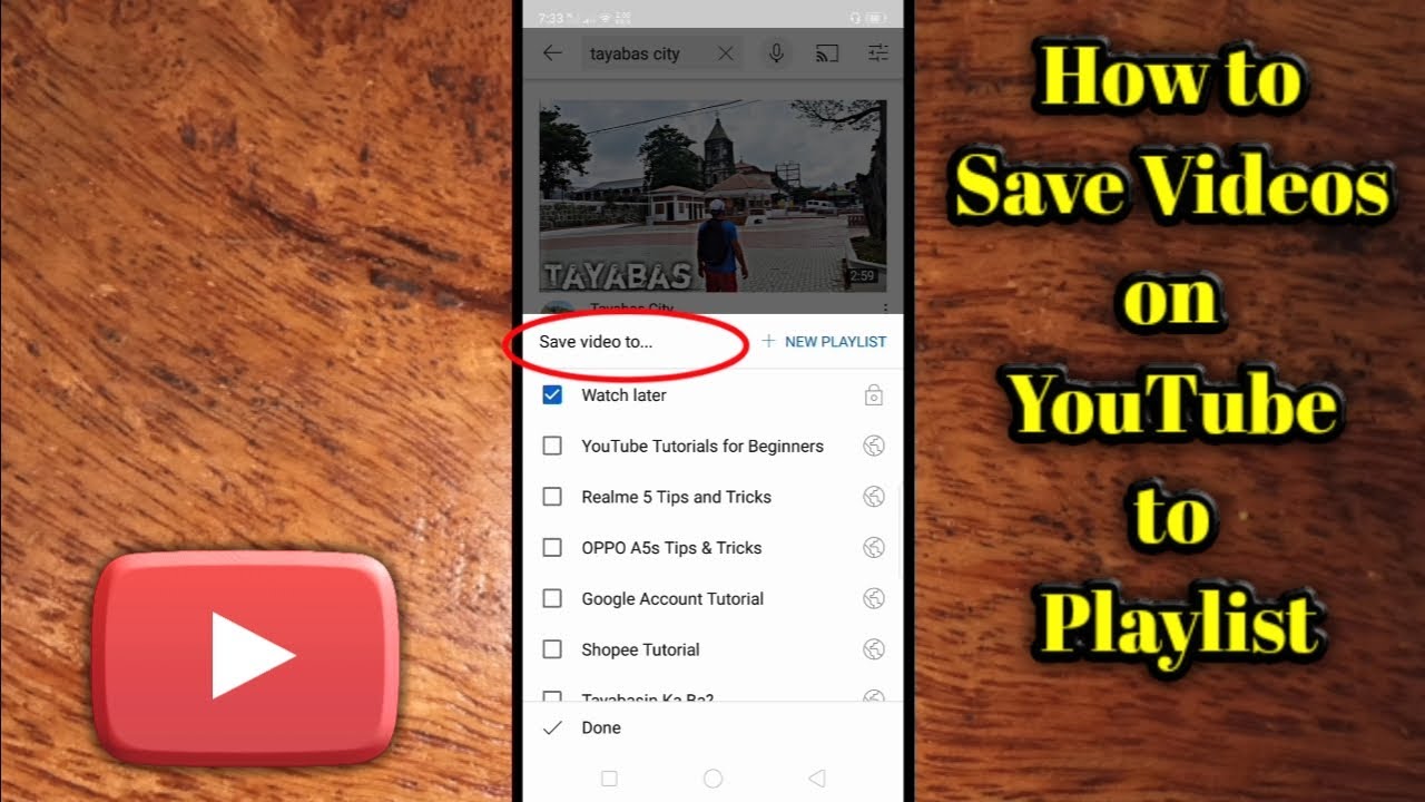 How To Save Videos On Youtube To Playlist Youtube