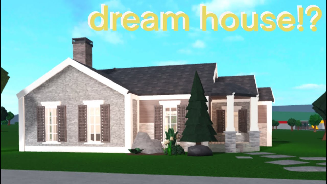 Building My Dream House In Bloxburg This Took Ages Bertieee Youtube