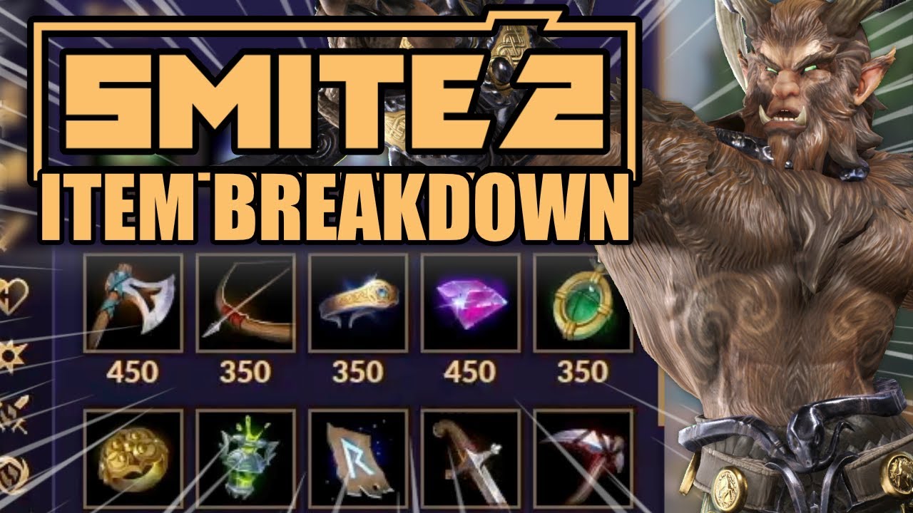 Breaking Down The Smite 2 Item Shop Int Vs Str Youtube