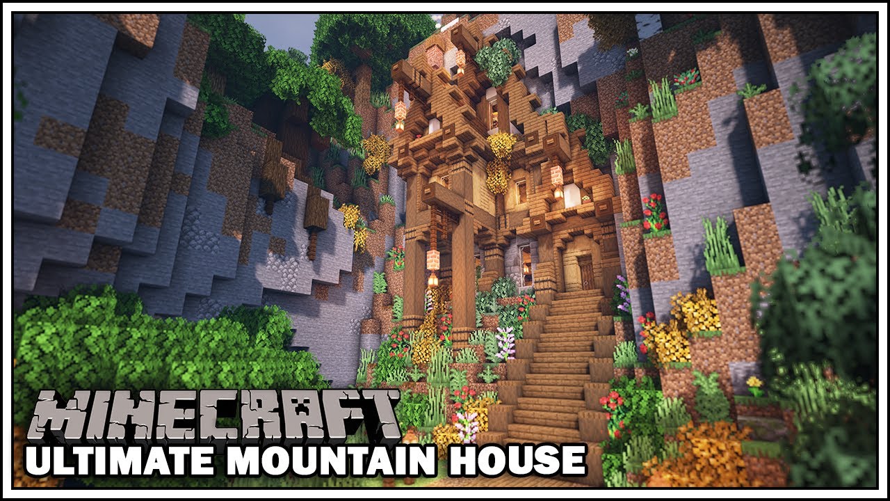 Minecraft House Builds Mountain At Malik Garcia Blog