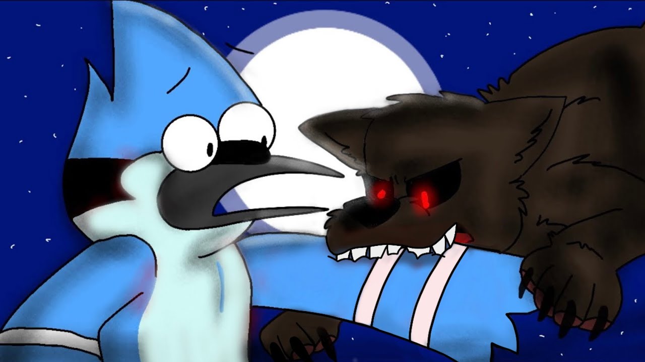Mordecai Rigby Turn Into Werewolves Part 1 Regular Show Youtube