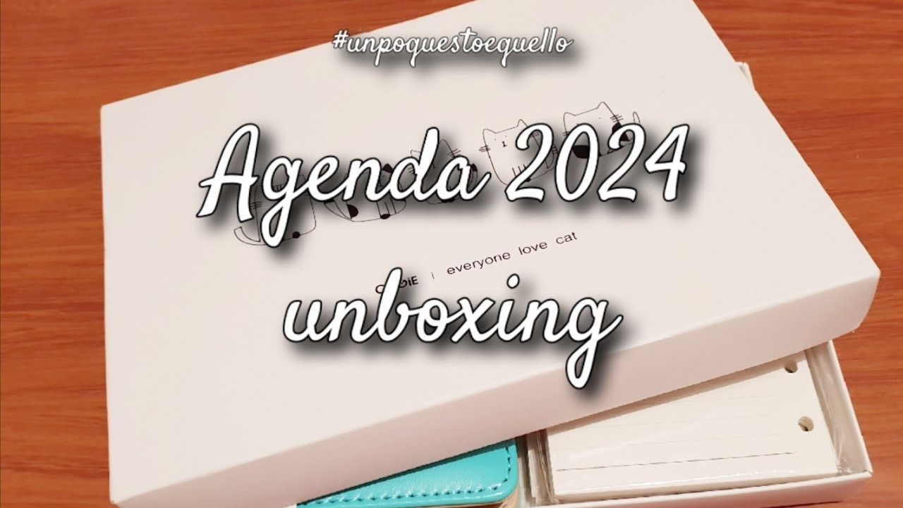 Agenda 2024 Unboxing Planning Youtube