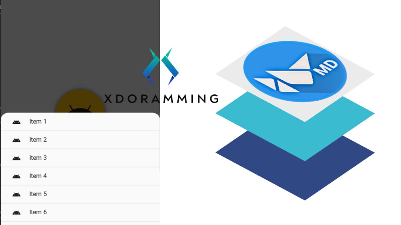 Kivymd Bottomsheet Part 1 Youtube