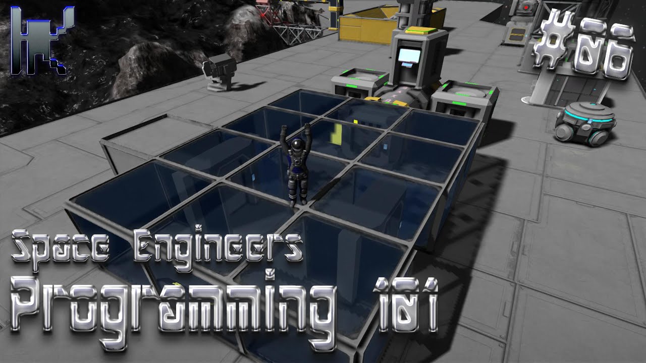 Space Engineers Programming 101 Airlock Script Final Youtube