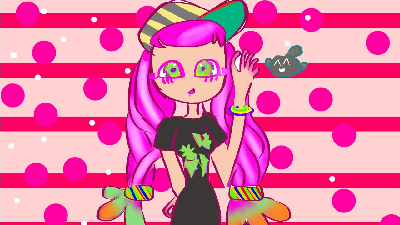 Drawing Harmony From Splatoon 3 Speed Paint Youtube