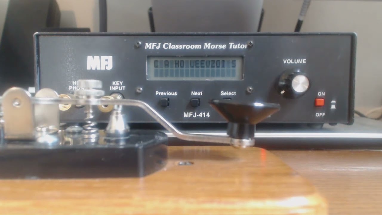 Morse Code Training At 20 Words Per Minute Youtube