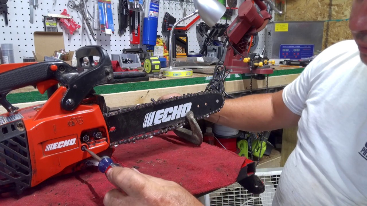 Adjusting Chainsaw Chain Tension At Chad Thornton Blog