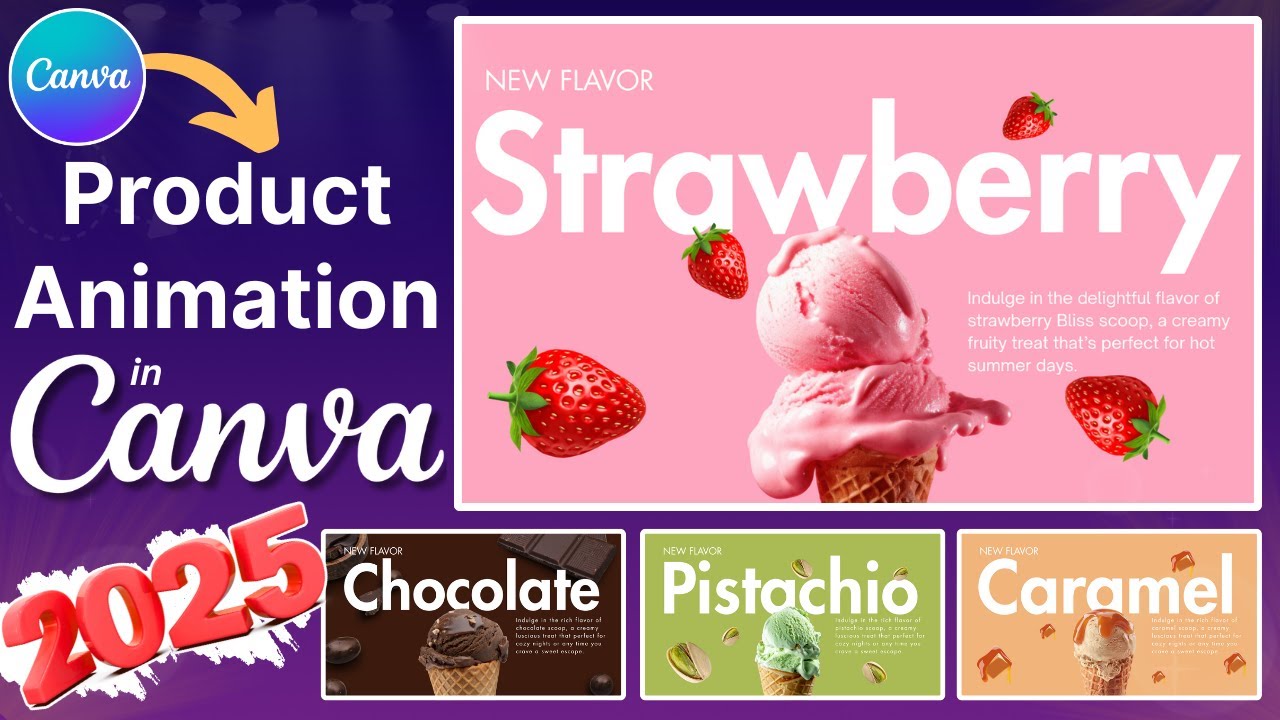 How To Create Product Animation In Canva Canva Course Tutorial 2025