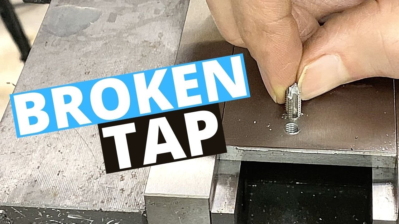 How To Remove A Broken Tap Youtube