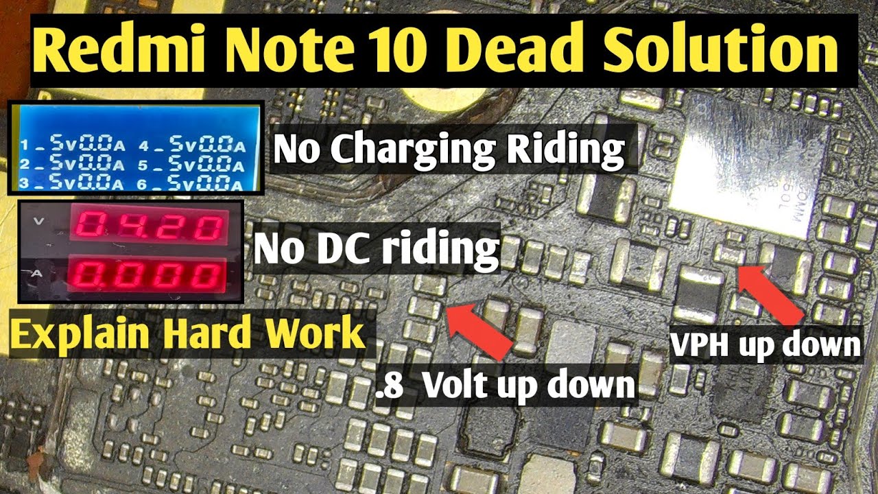 Redmi Note 10 Dead Solution Yagnesh Mobile Repair Youtube