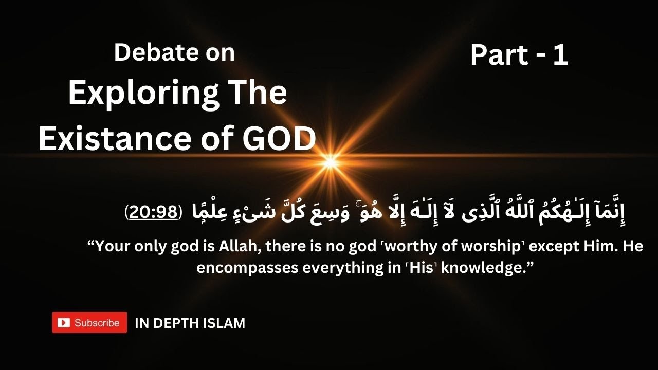 Debate On The Existence Of God Youtube