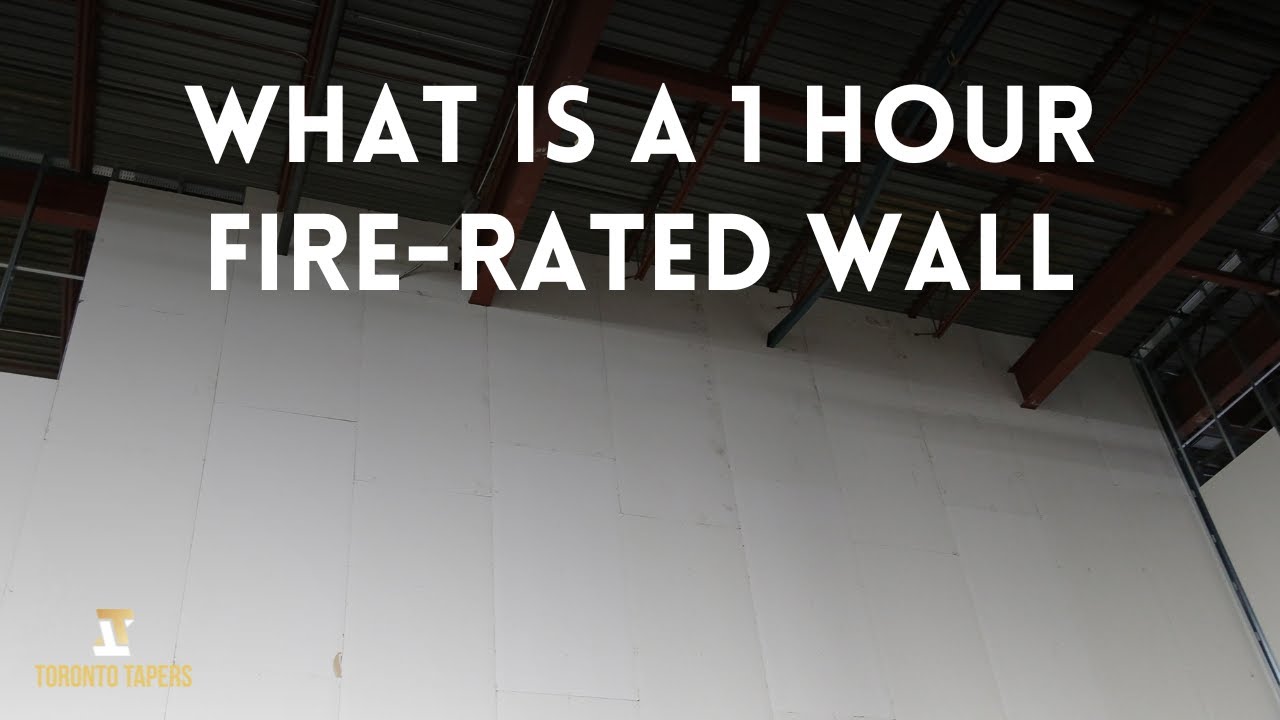 One Hour Fire Rated Wall Detail At Jeremy Fenner Blog