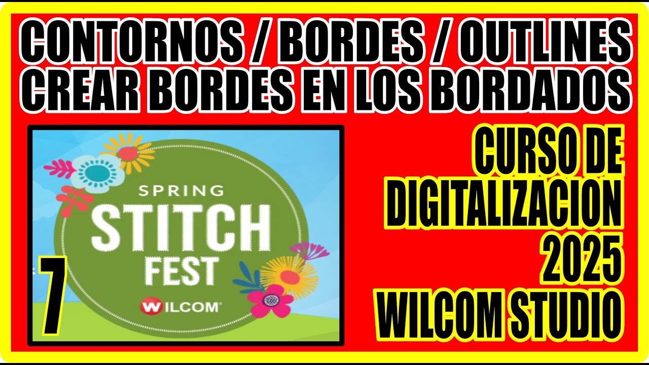 Como Crear Bordes Y Contornos рџ µ Curso De Digitalizacion 2025 Wilcom рџ µ
