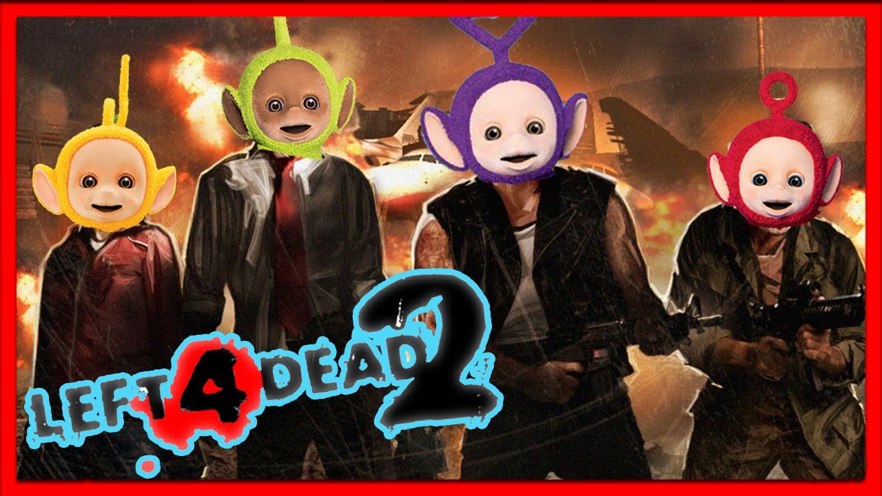 Left 4 Dead 2 Teletubbies Vs Teletubbies Zombie Dead Air Youtube
