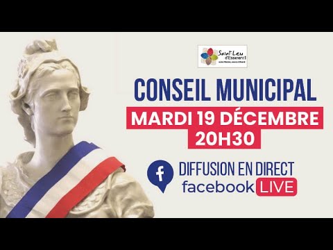 Conseil Municipal Du 19 Décembre 2023 Youtube