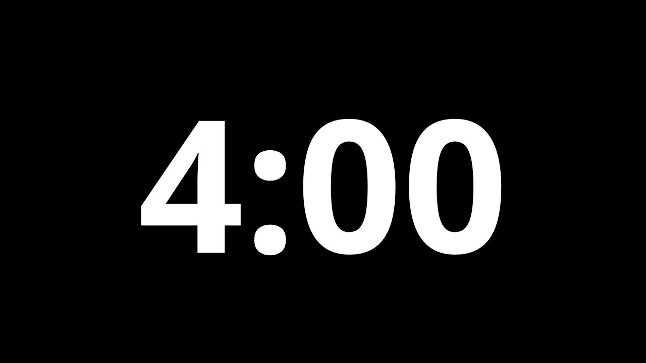 Timer With Music 4 Minutes At Glenn Ledoux Blog