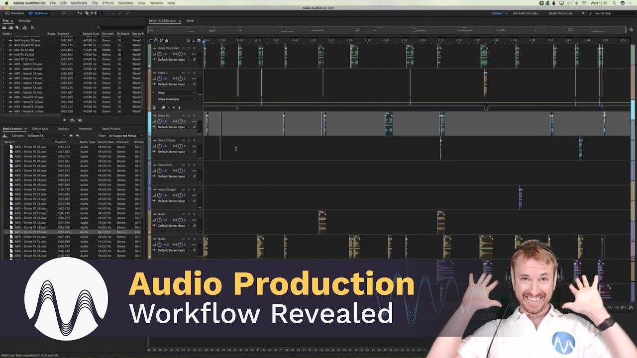 Audio Production Workflow Revealed Youtube