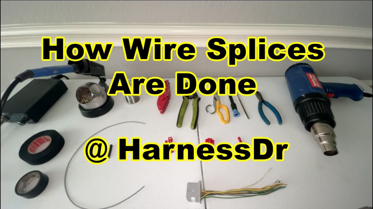 How To Wire Splice Youtube