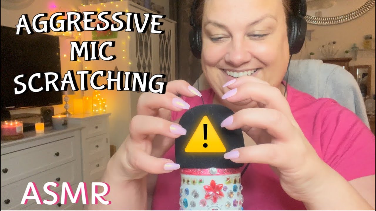 Asmr Extremely Aggressive Mic Scratching Youtube