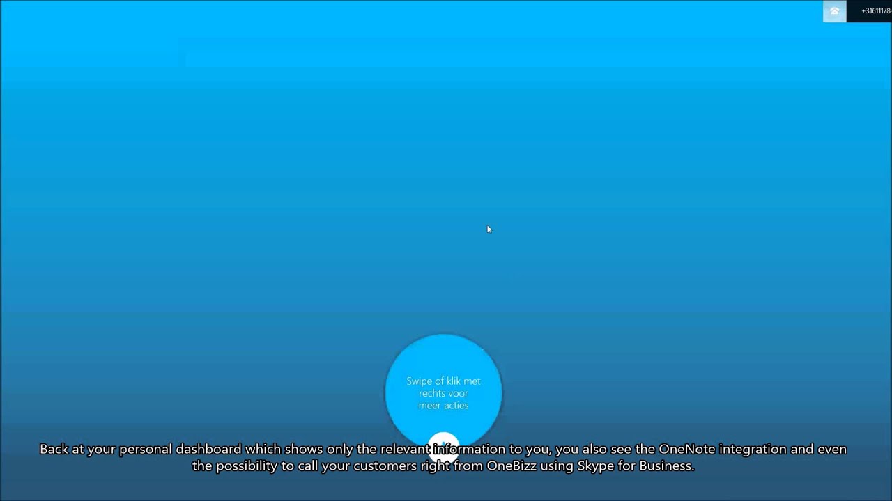Onebizz Basic Demo Video Youtube