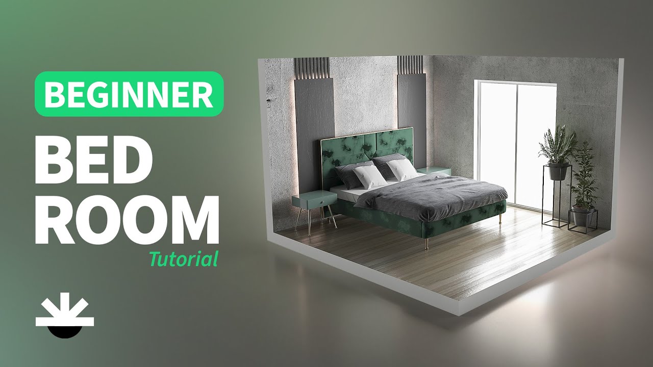 Bedroom 3ds Max Tutorial With Commentary Vray Beginner Youtube