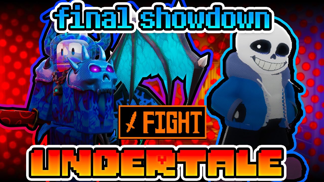 Undertale Final Showdown Gameplay Roblox Youtube