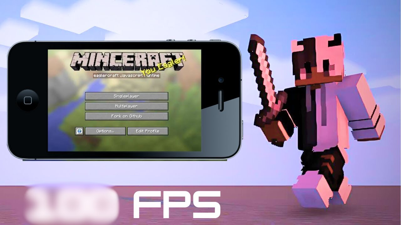 Playing Eaglercraft On Mobile Youtube
