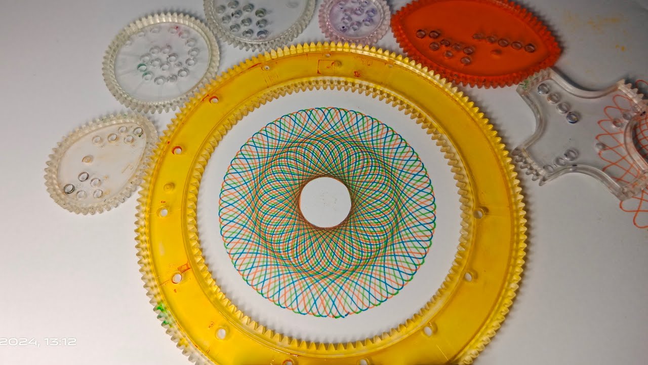 Spirograph The Geometric Shapes Youtube