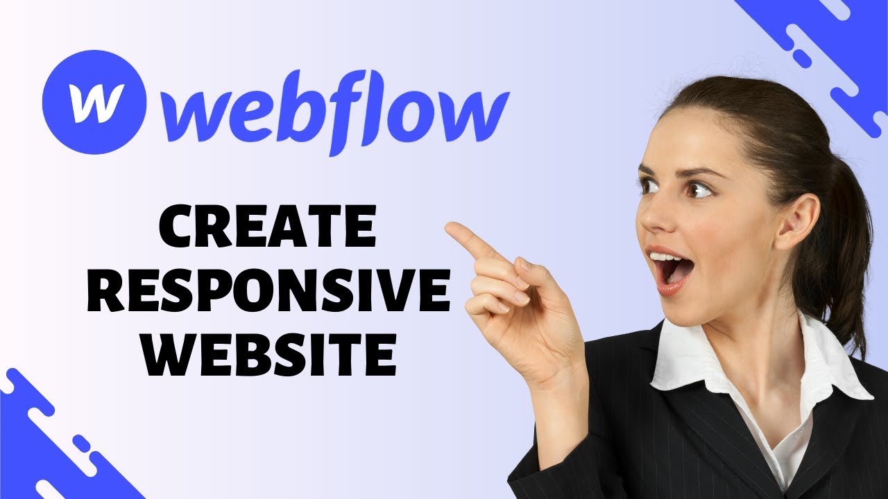 How To Create A Responsive Website On Webflow Full Guide Youtube