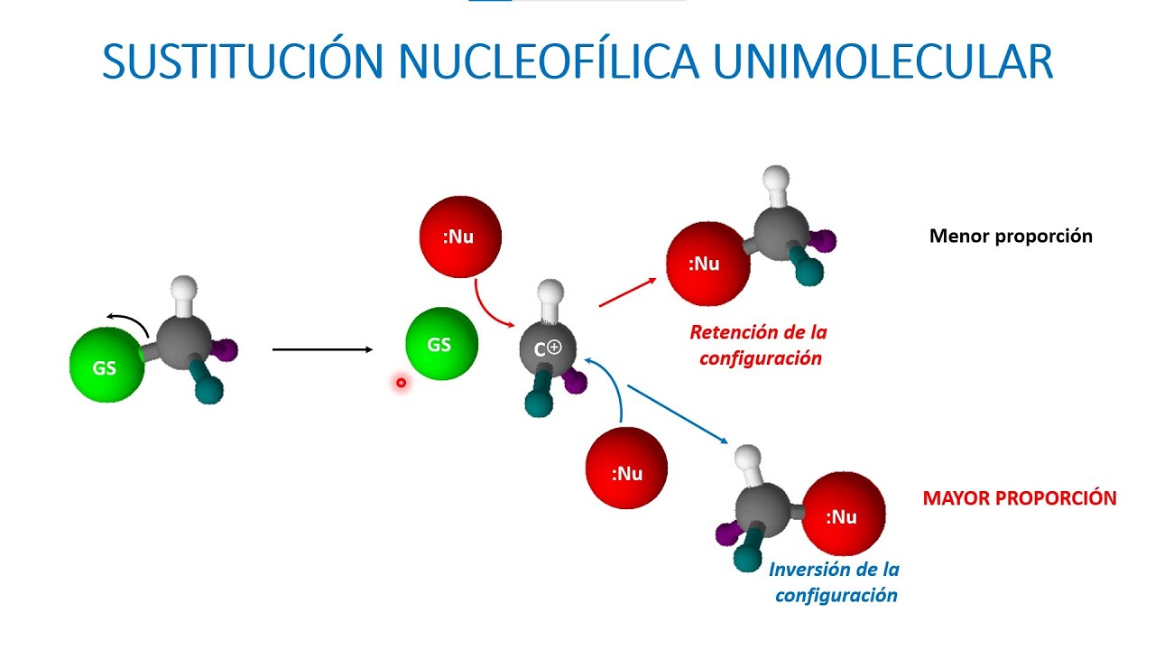 Sustitución Nucleofílica Unimolecular Sn1 Youtube