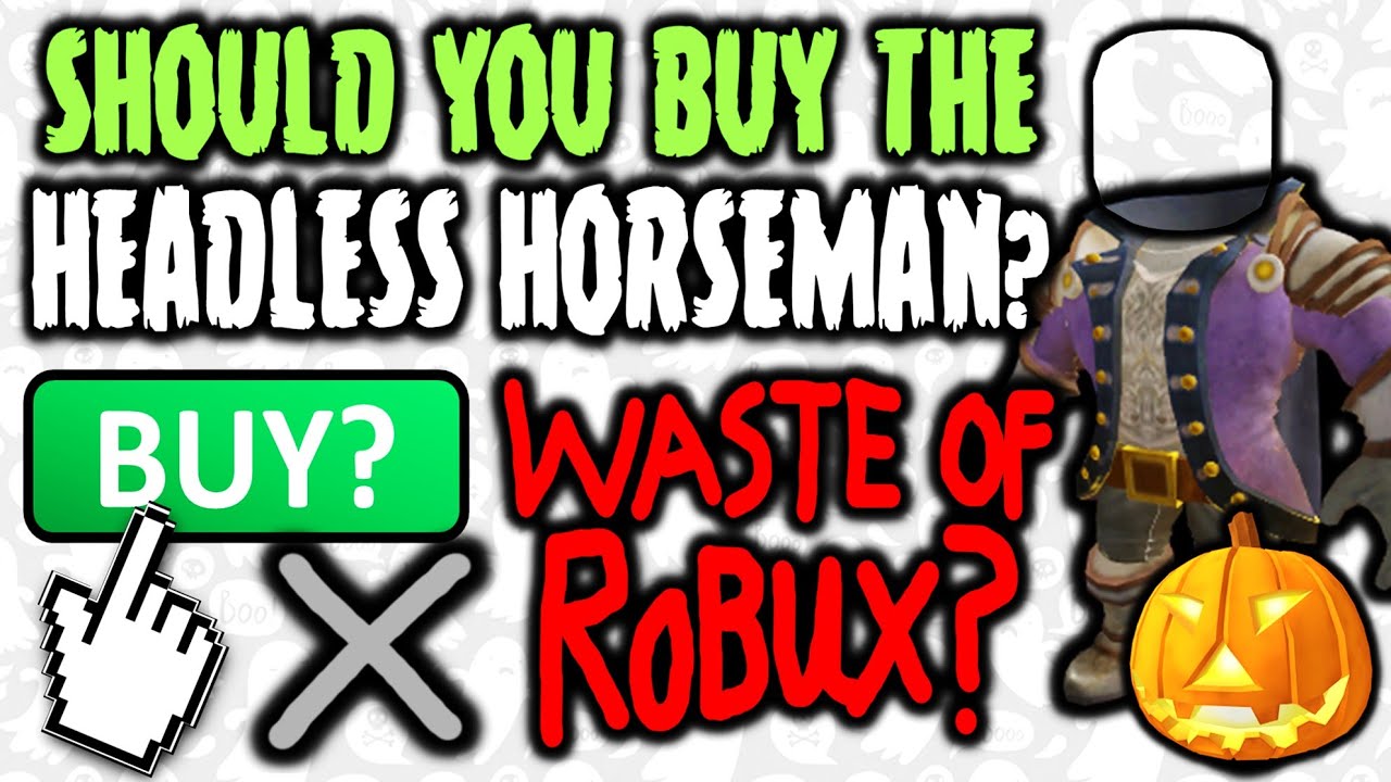 Headless Horseman Roblox 2021 Niomflo