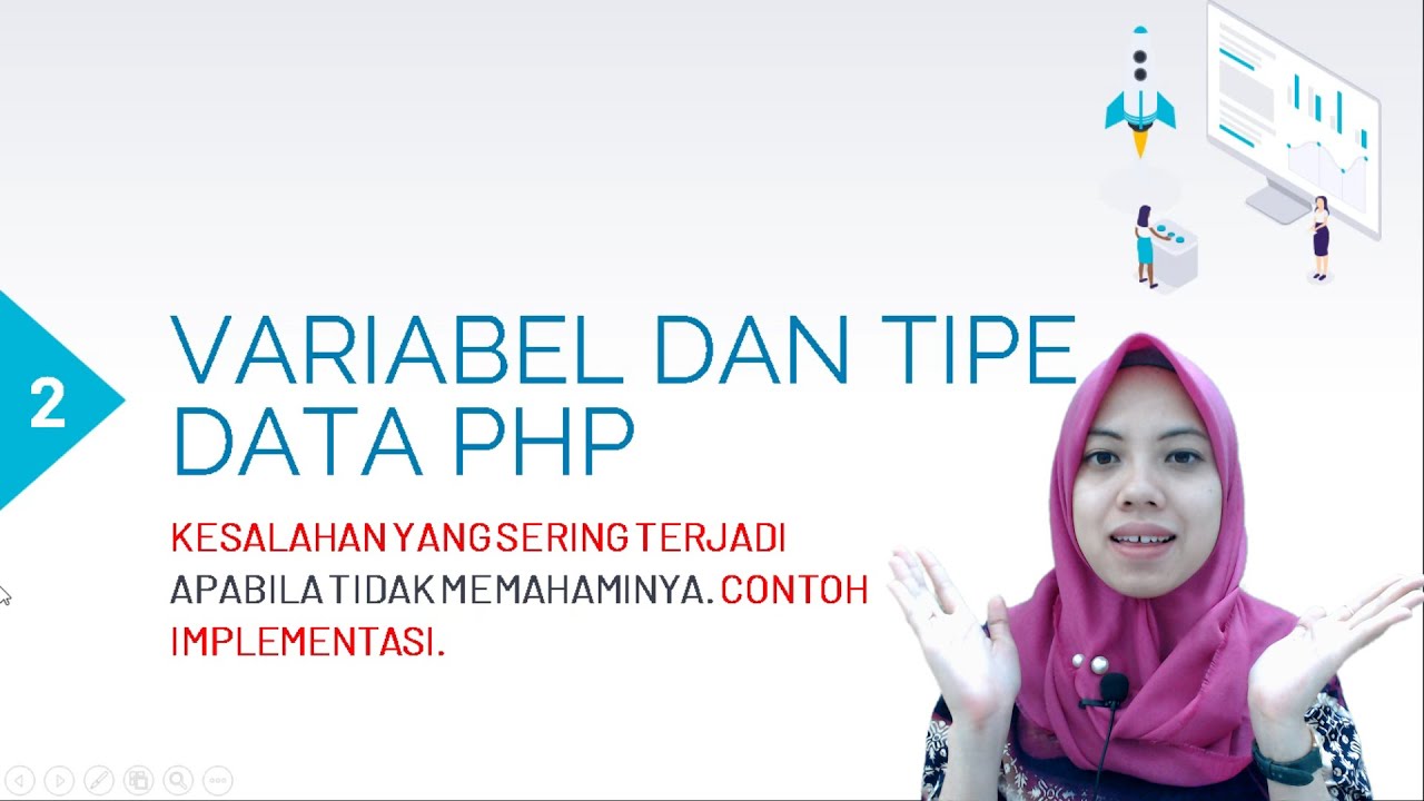 Variabel Dan Tipe Data Php Tutorial Php Youtube