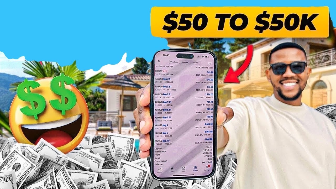 How I Turned 50 Into 50 000 Trading Forex In 2025 Youtube