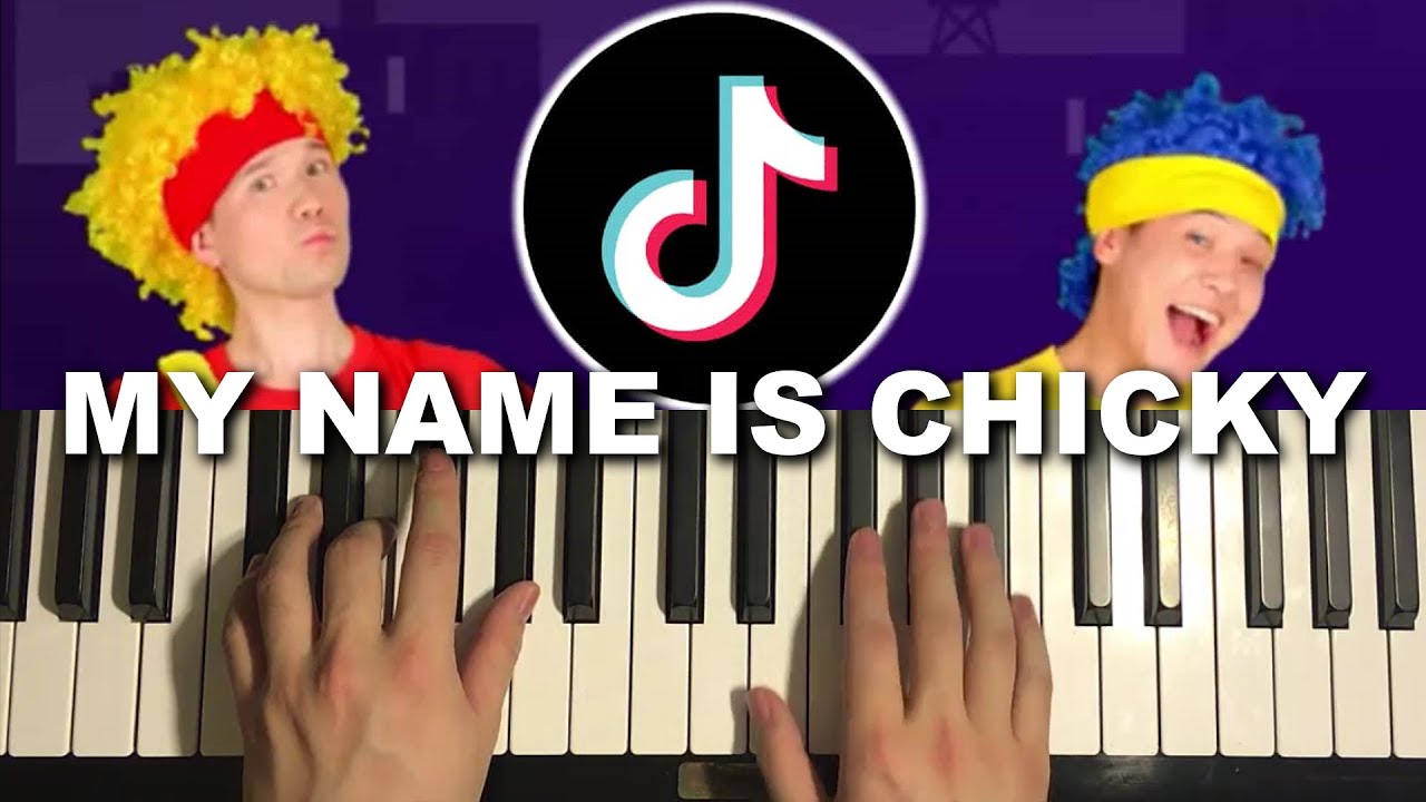 My Name Is Chicky Piano Tutorial Lesson D Billions Tiktok Song