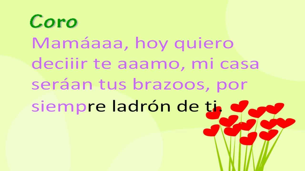 Canciones Para El Día De La Madre Mamá Chords Chordify