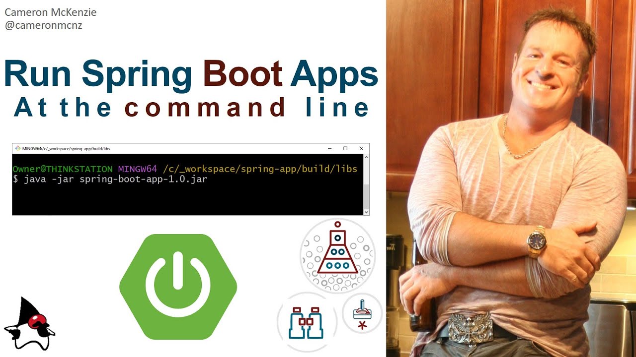 How To Run Your Spring Boot Jar File From The Command Line Youtube