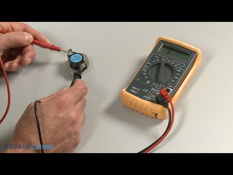 Dryer Not Heating High Limit Thermostat Testing Repair Clinic