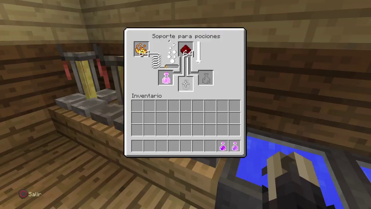 Como Hacer Pociones Minecraft Youtube
