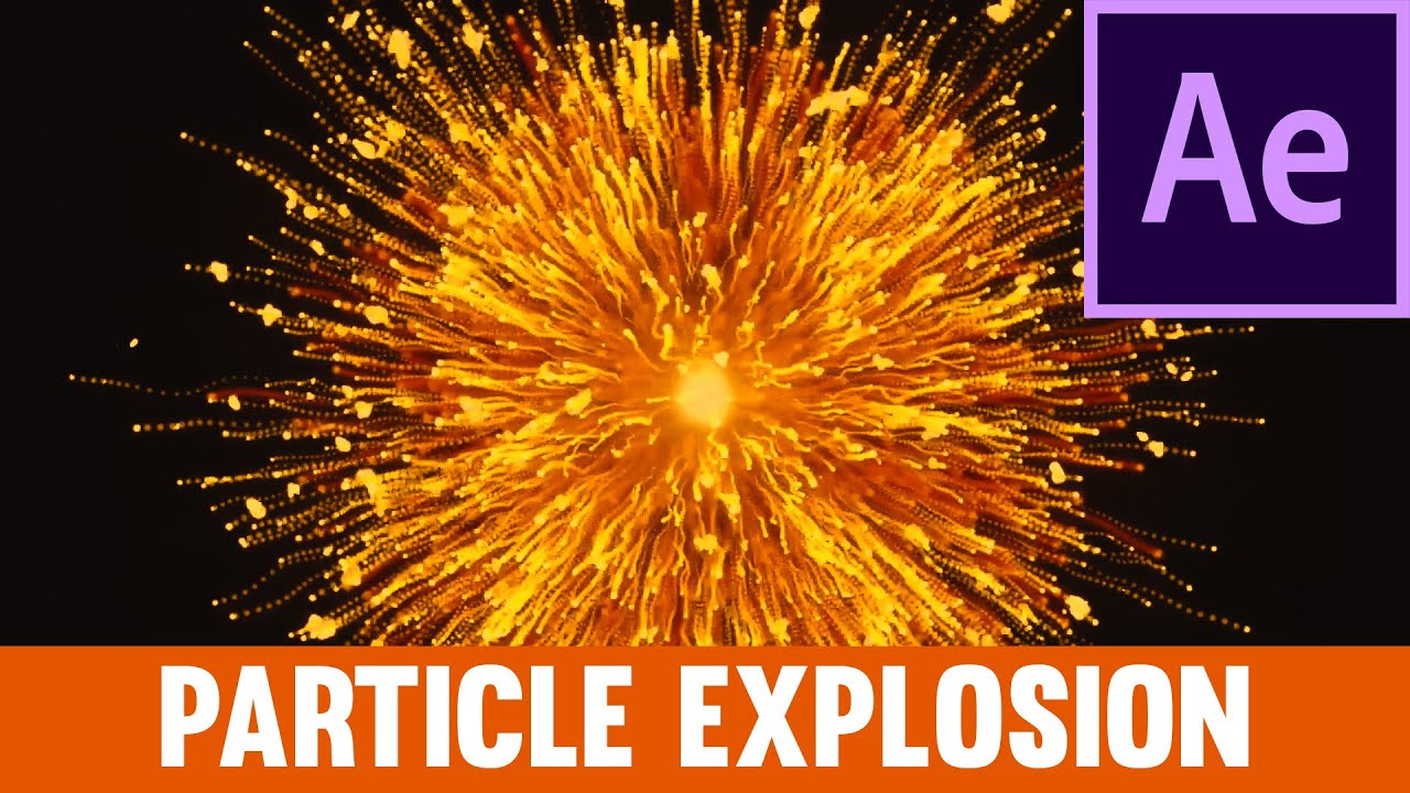 After Effects Tutorial Particle Explosion After Effects Tutorial