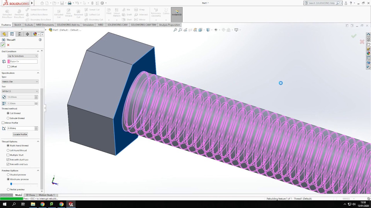 How To Use Npt Thread In Solidworks At Mark Cortese Blog