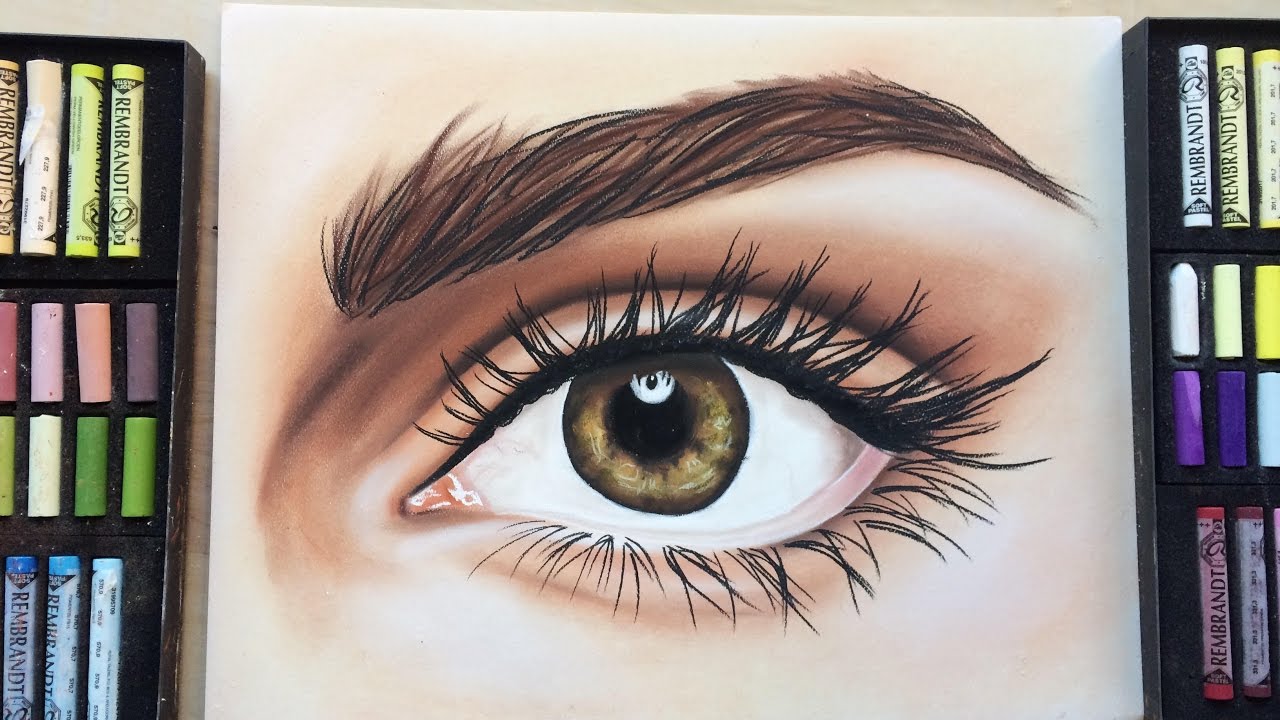 Hazel Eye Drawing