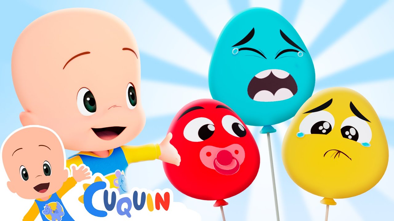 Baby Colorful Balloons Educational Videos Youtube